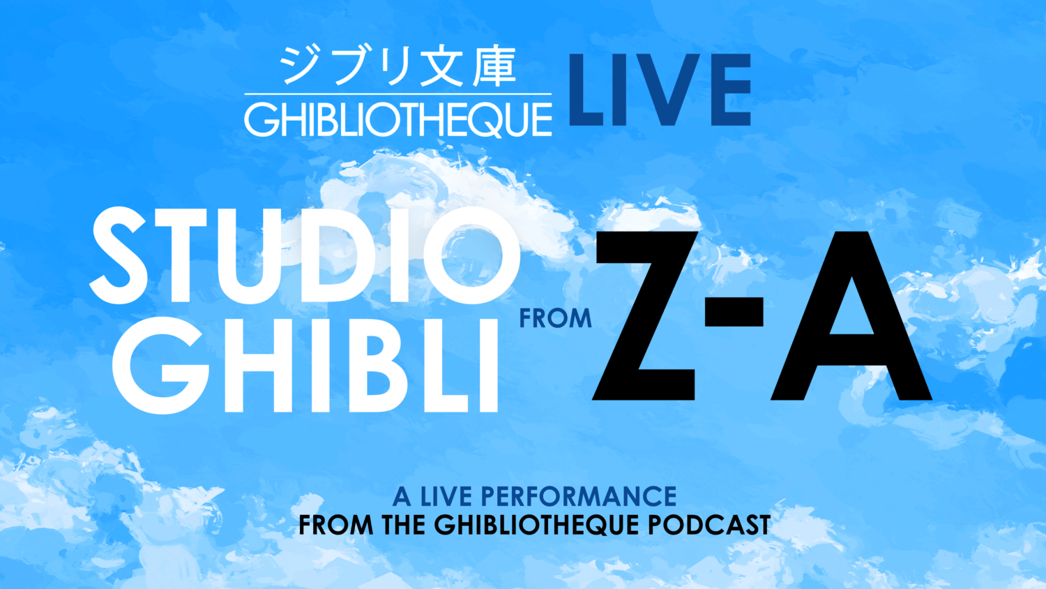 MAF Presents: Ghibliotheque & The Z-A of Studio Ghibli! - Manchester ...